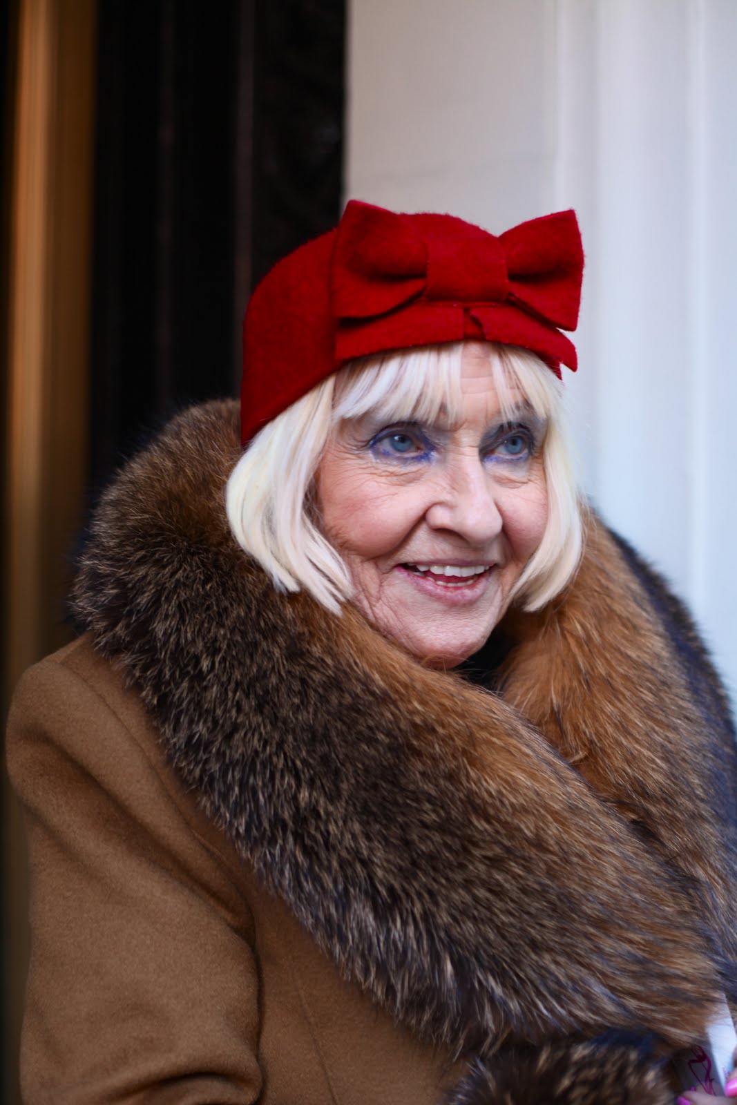 A Vintage Red Hat - Advanced Style A Vintage Red Hat - Advanced Style